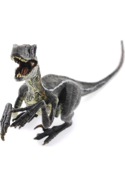 Mega Sert Plastik 21 cm Dinozor Figür - Raptor
