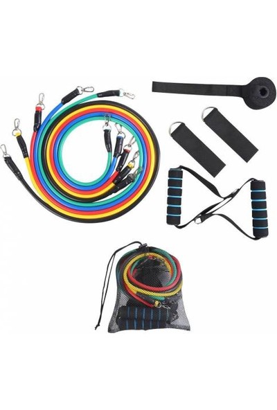 Clifton Latex Direnç Lastiği Egzersiz Direnç Lastiği Full Set