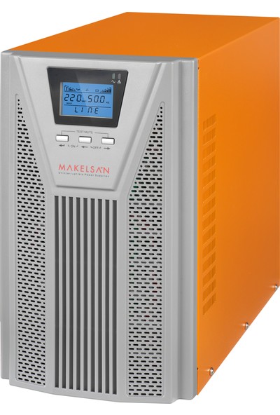 Makelsan Powerpack Plus 3 KVA (6x7AH) 1F/1F On-Line Ups Makelsan Powerpack Plus 3 KVA (6x7AH) 1F/1F On-Line Ups