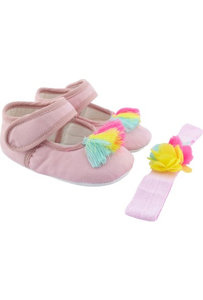 Funny Baby Püsküllü Bebek Ayakkabı