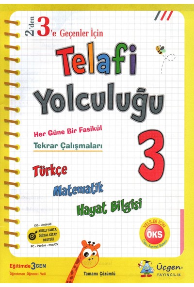 Üçgen Yayıncılık 2'den 3'e Geçenler Için 3. Sınıf Telafi Yolculuğu Üçgen Yayıncılık 2'den 3'e Geçenler Için 3. Sınıf Telafi Yolculuğu
