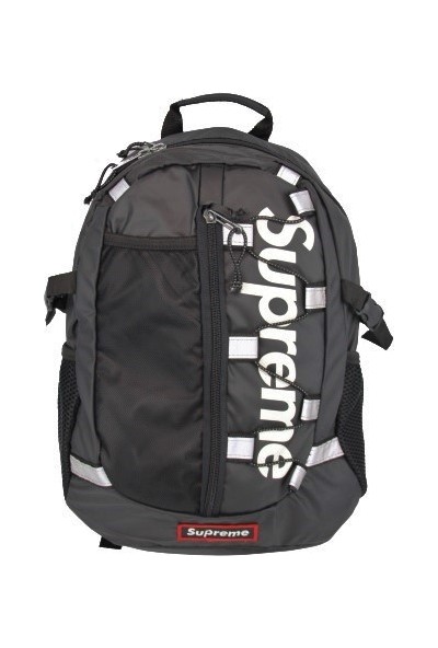 Supreme Italfigo Spor Sırt Çantası Geniş Siyah