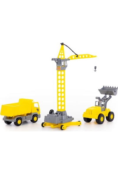 Polesie 57150 Agat 3 Lü Inşaat Seti Polesie 57150 Agat 3 Lü Inşaat Seti