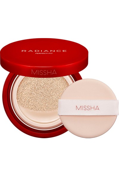 Mıssha Radiance Perfect Fit Cushion Foundation - 48 Saat Kalıcı Fondöten SPF50+ No.19 Ivory Mıssha Radiance Perfect Fit Cushion Foundation - 48 Saat Kalıcı Fondöten SPF50+ No.19 Ivory