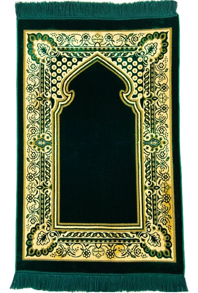 Zemzemm Dodya Mihraplı Seccade 530 Yeşil