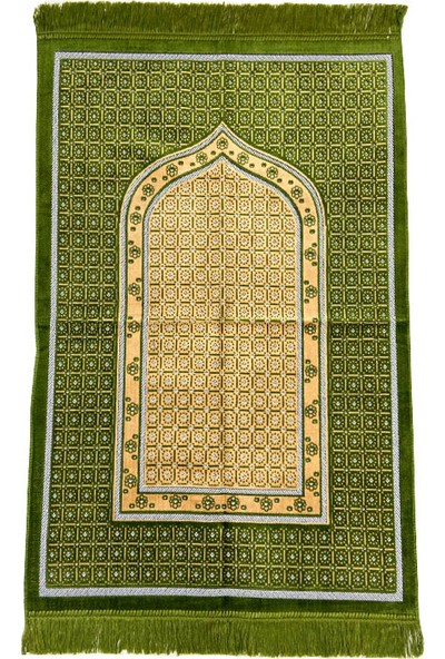 Zemzemm Dodya Kalın Puanlı Seccade Açık Yeşil 01 Zemzemm Dodya Kalın Puanlı Seccade Açık Yeşil 01