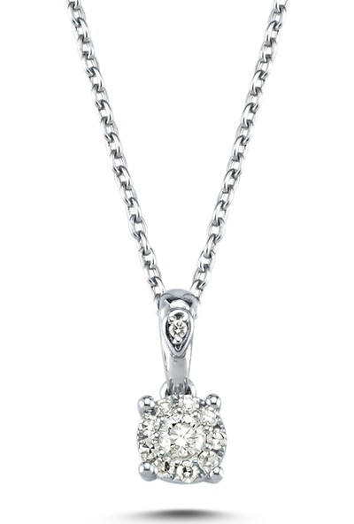 Pırlant 0,17 Karat Pırlanta Kolye