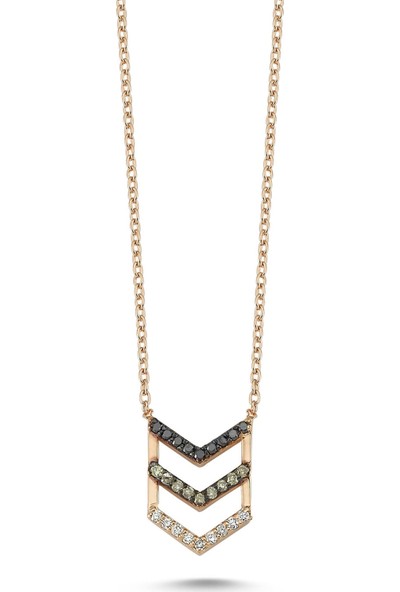 Pırlant 0.12 Karat Pırlanta Kolye