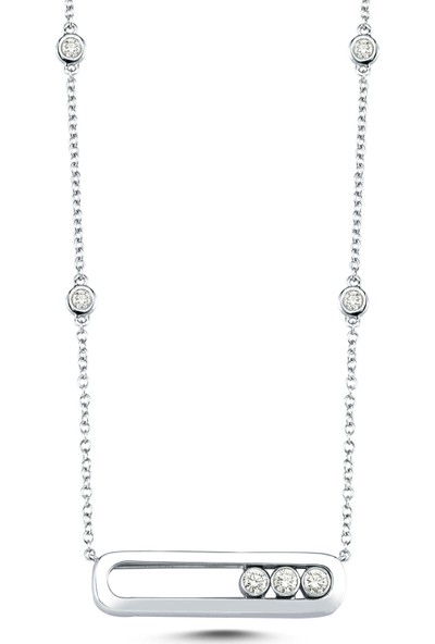 Pırlant 0.36 Karat Pırlanta Kolye