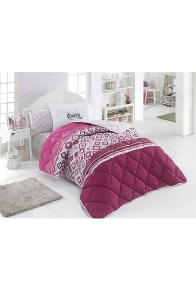 Clasy Tek Kişilik Yorgan Little Queen Pembe Clasy Tek Kişilik Yorgan Little Queen Pembe
