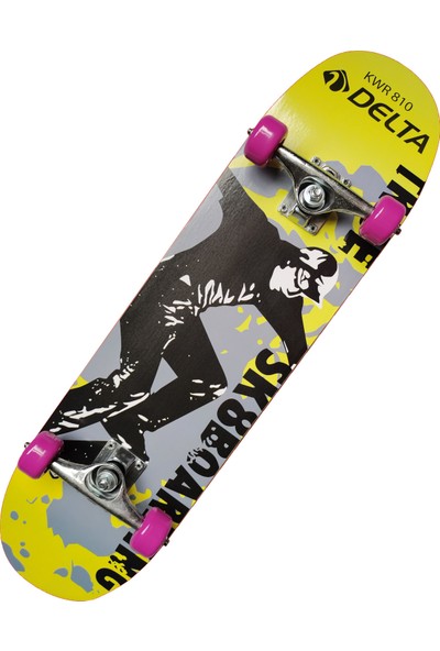 Delta Kemik Teker Üstü Zımparalı Kaykay - KWR 810 Delta Kemik Teker Üstü Zımparalı Kaykay - KWR 810