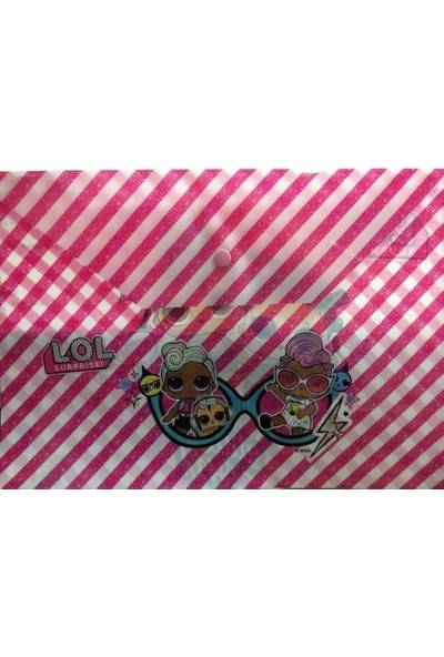 L.o.L. A4 Çıtçıtlı Dosya Plastik