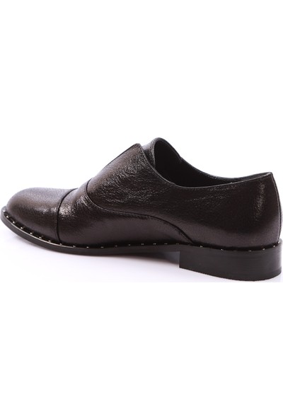 Osso Hakiki Deri Siyah Kırık Kadın Oxford Ayakkabı 201110623 Osso Hakiki Deri Siyah Kırık Kadın Oxford Ayakkabı 201110623