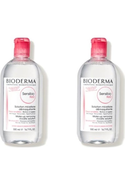 Bioderma Sensibio H2O 500 ml Makyaj Temizleyici Hassas Ciltler Için 2 Li Avantaj Paket Bioderma Sensibio H2O 500 ml Makyaj Temizleyici Hassas Ciltler Için 2 Li Avantaj Paket