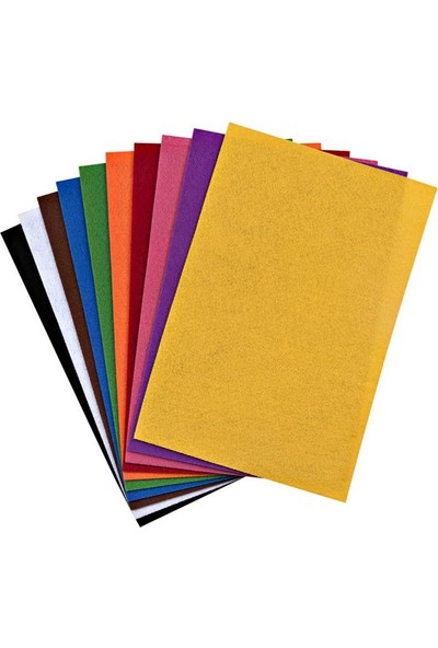 Çok Keçe 20 X 30 10 Lu Karışık A4