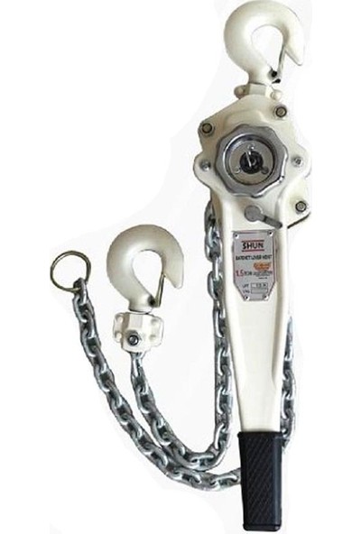 Shun Kollu Hubzug Çektirme 1.5 Ton 1.5 m Shun Kollu Hubzug Çektirme 1.5 Ton 1.5 m