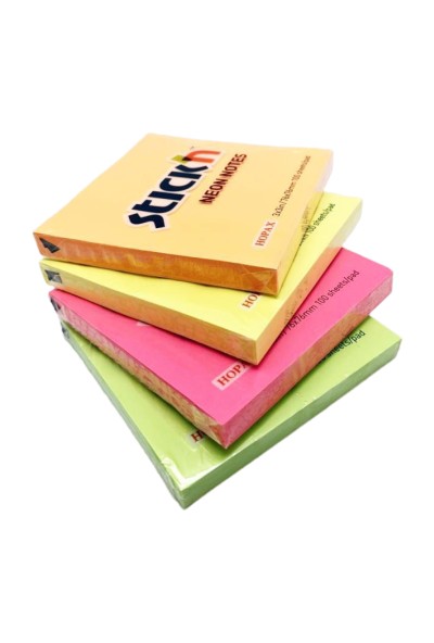 Gıpta Stick'n Neon Not Kağıdı 76 x 76 mm 4'lü