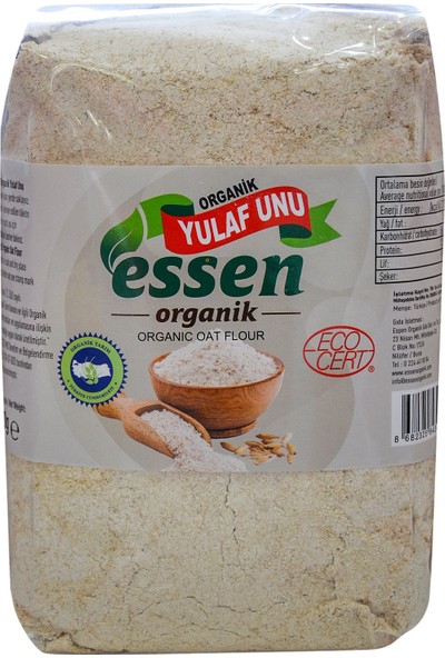 Essen Organik Yulaf Unu 500 gr