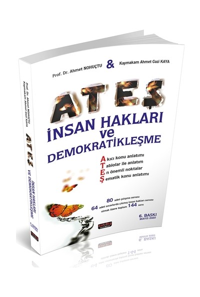 Savaş Yayınları 2020 Ateş Insan Hakları ve Demokratikleşme Konu Anlatımlı Savaş Yayınları 2020 Ateş Insan Hakları ve Demokratikleşme Konu Anlatımlı