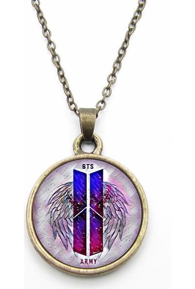 Bsb Bts Epoksi Kolye