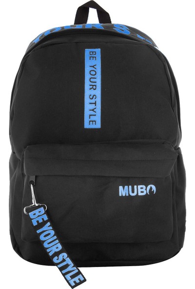 Mubo 1901 Sırt Çantası Be Your Style Siyah Mavi
