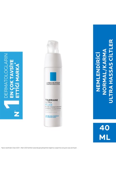 La Roche-Posay Toleriane Ultra Fluid Krem Alerjiye Eğilim Gösteren Karma Ciltler 40Ml La Roche-Posay Toleriane Ultra Fluid Krem Alerjiye Eğilim Gösteren Karma Ciltler 40Ml
