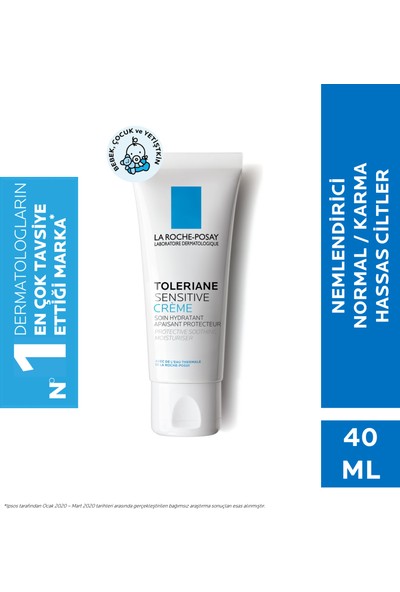 La Roche-Posay Toleriane Sensitive Prebiyotik Nemlendirici Hassas Ciltler 40Ml La Roche-Posay Toleriane Sensitive Prebiyotik Nemlendirici Hassas Ciltler 40Ml