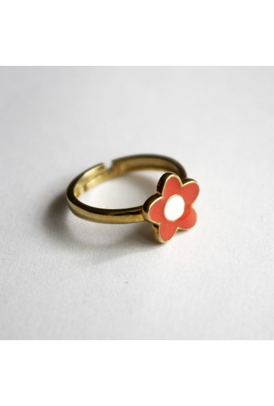 Lieza Çiçek Mineli Çocuk Yüzük CYL0013