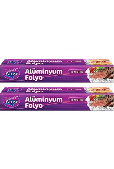 Parex Alüminyum Folyo 15MT x 2li Paket Parex Alüminyum Folyo 15MT x 2li Paket