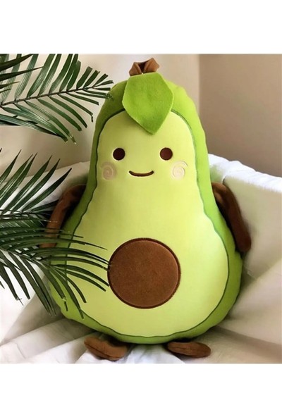 Mobgift Avokado Peluş Yastık Büyük Boy 50 cm Mobgift Avokado Peluş Yastık Büyük Boy 50 cm