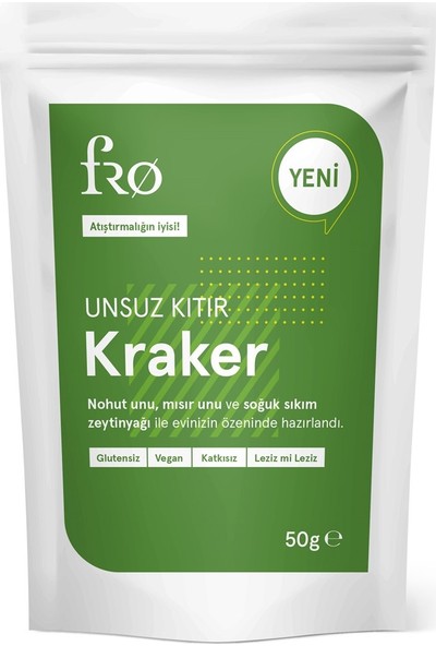 Fro Unsuz Kıtır Kraker 50 gr Fro Unsuz Kıtır Kraker 50 gr