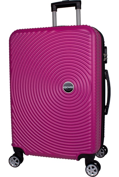 Escape 2021 Samso Abs 8 Tekerlek Büyük Boy Valiz Pembe