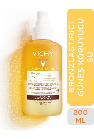 Vichy Capital Soleil Spf 50 Bronzlaştırıcı Güneş Koruyucu Sprey 200 ml