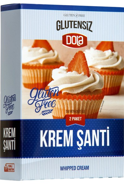 Dola Glutensiz Krem Şanti 140 gr Dola Glutensiz Krem Şanti 140 gr