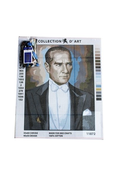 Prestij Boncuk Atatürk Goblen Seti Prestij Boncuk Atatürk Goblen Seti