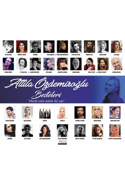 Arda Müzik Attila Özdemiroğlu Besteleri - CD