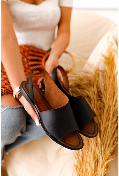 Limoya Kaia Deri Sandalet