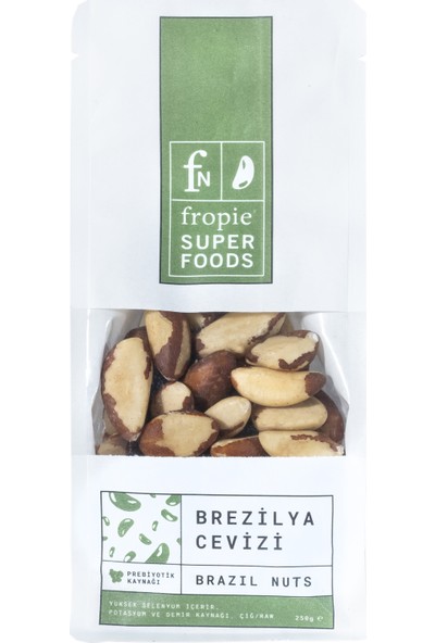Fropie Çiğ Brezilya Cevizi 250 g (2 adet)