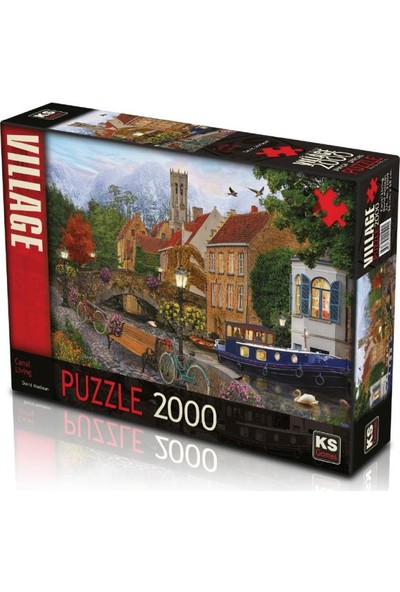 Ks Games Canal Living 2000 Parça Puzzle 22509