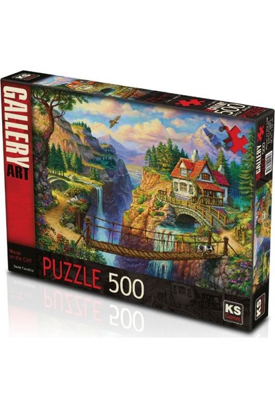 Ks Games House On The Cliff 500 Parça Puzzle 20012 Ks Games House On The Cliff 500 Parça Puzzle 20012