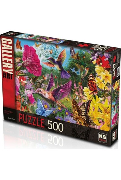 Ks Games Hummingbird Garden 500 Parça Puzzle 20016 Ks Games Hummingbird Garden 500 Parça Puzzle 20016