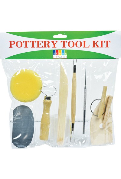 Südor Seramik Potery Tool Kids Başlangıç Seti 8'li Südor Seramik Potery Tool Kids Başlangıç Seti 8'li