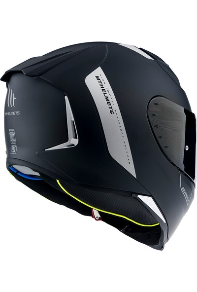 mt Kask mt Revenge 2 A1 Matt Black Şeffaf Vizörlü mt Kask mt Revenge 2 A1 Matt Black Şeffaf Vizörlü