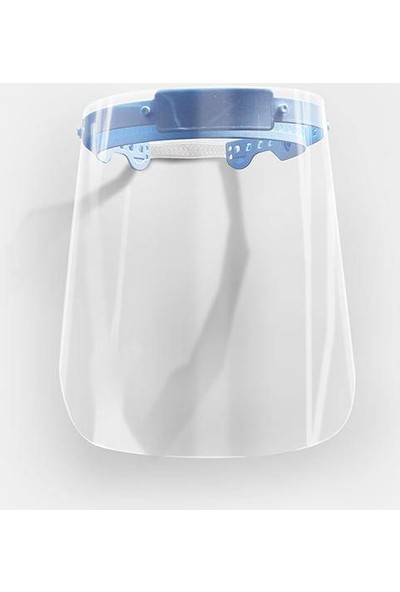 Kazani Trend Yüz ve Göz Koruyucu Siperlik Mavi Renk