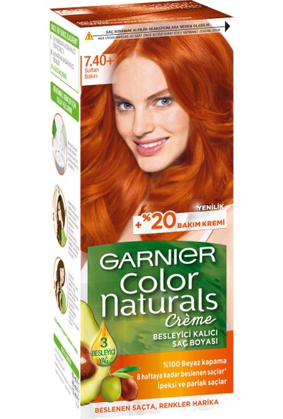 Garnier Color Naturals 7/4 - Sultan Bakırı Saç Boyası