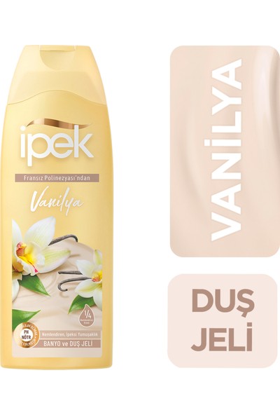 Ipek Duş Jeli Vanilya Özlü 400 ml Ipek Duş Jeli Vanilya Özlü 400 ml