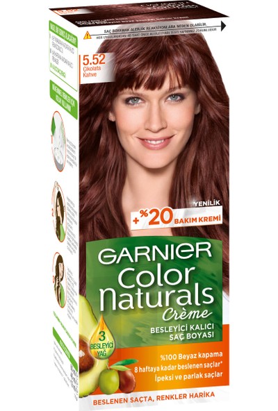 Garnier Color Naturals 5/52 - Çikolata Kahve Saç Boyası