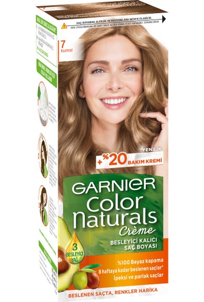Garnier Color Naturals 7/0 - Kumral Saç Boyası