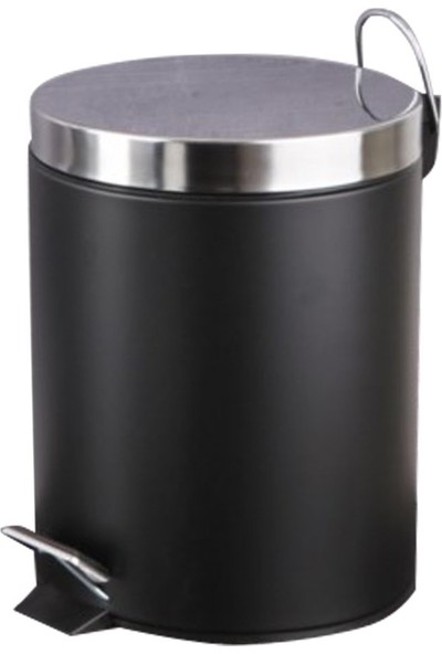 Tohana THN-63069 Metal Çöp Kovası Siyah Tohana THN-63069 Metal Çöp Kovası Siyah