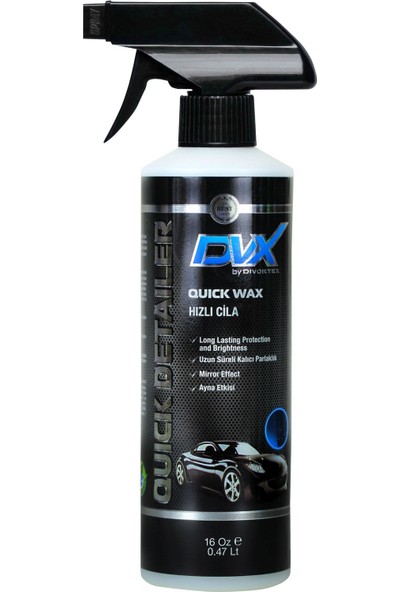 Divortex Dvx Quick Detailer & Wax Hızlı Cila 473 ml 16 Oz